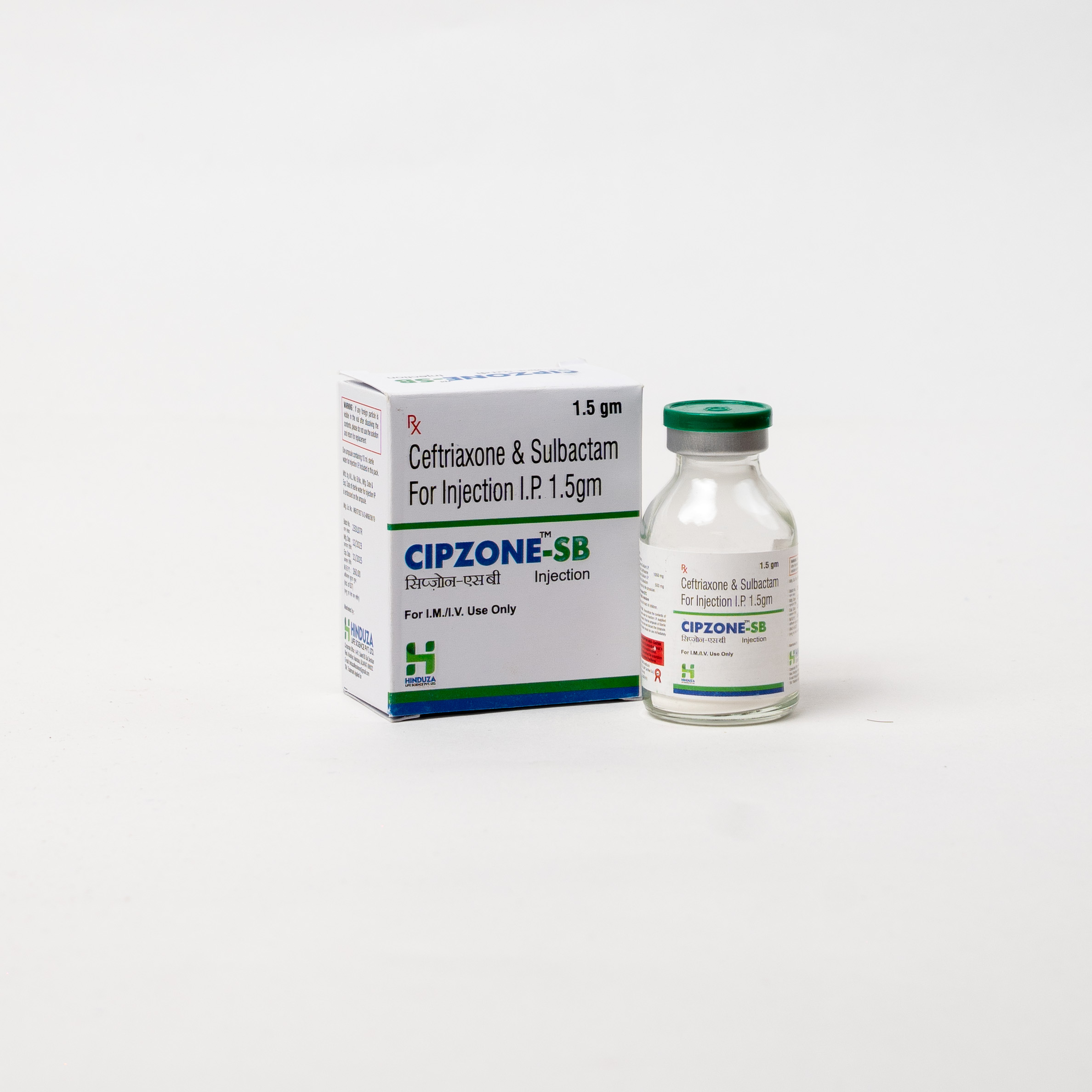 CIPZONE SB 1.5GM INJ - hinduzalifescience